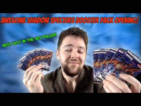 EPIC ULTIMATE RARE PULL! - AWESOME Yugioh Shadow Specter's Booster Pack Opening!