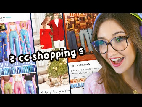 CC SHOPPING SPREE IN THE SIMS 4 ποΈ