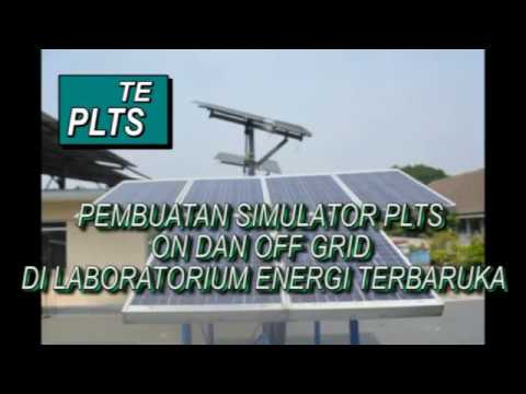 PLTS ON GRID DAN OFF GRID DI LAB ENERGI TERBARUKAN -POLBAN