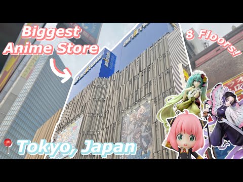 Worldβs BIGGEST Anime Store || Shopping + Haul || No Budget π΄