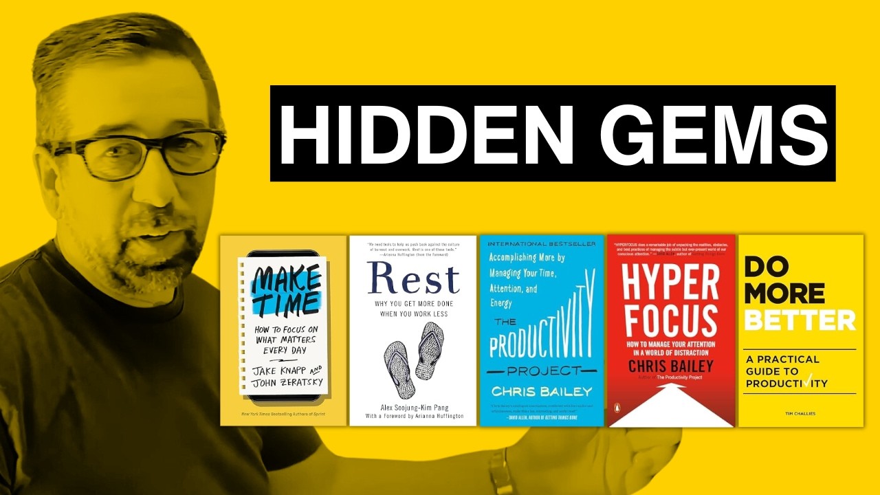Top 5 Productivity Books…you probably haven’t read