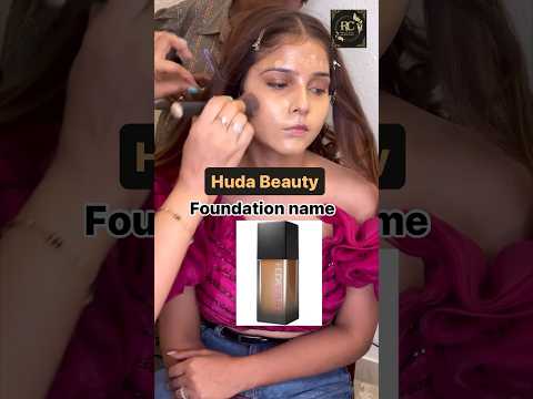 Best foundation for Bridal | 3 shades of Huda Beauty Foundation for vanity#risenshinewithrituchawla