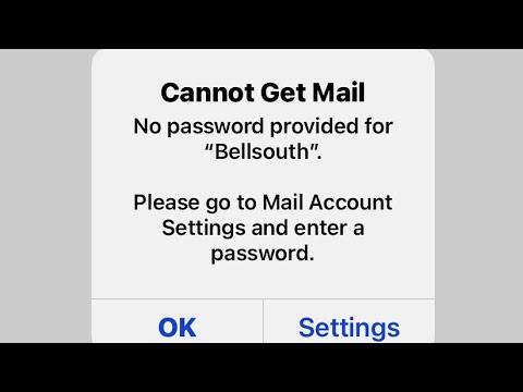 Bellsouth Email Not Working on iPhone in iOS 14.5.1 - Fixed
