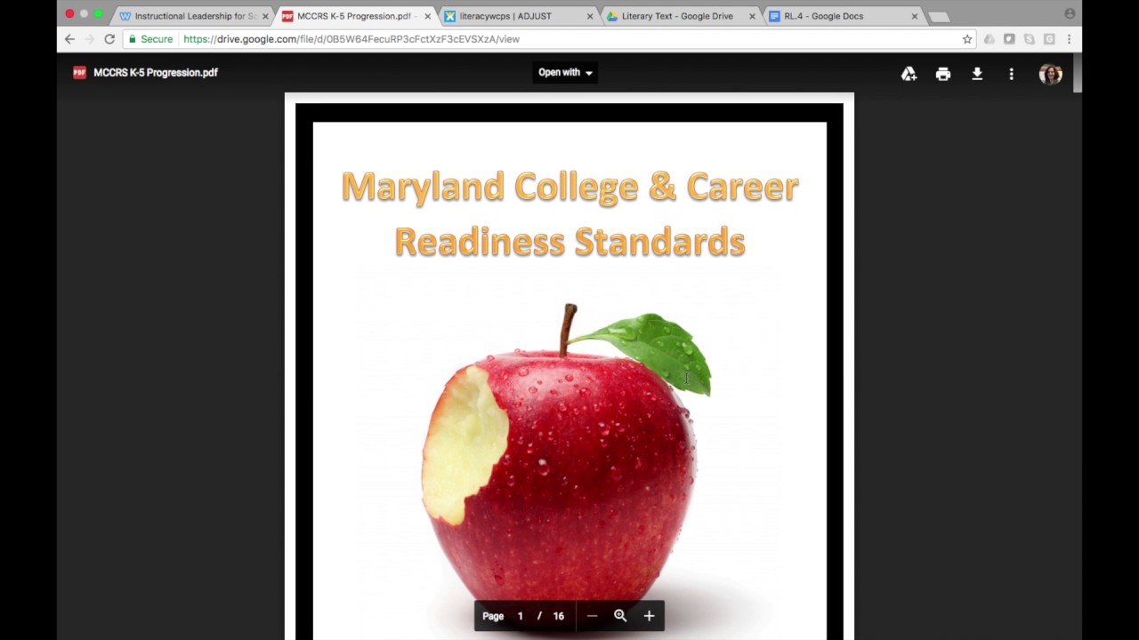 Developing Learning Progressions Part 2 Resources