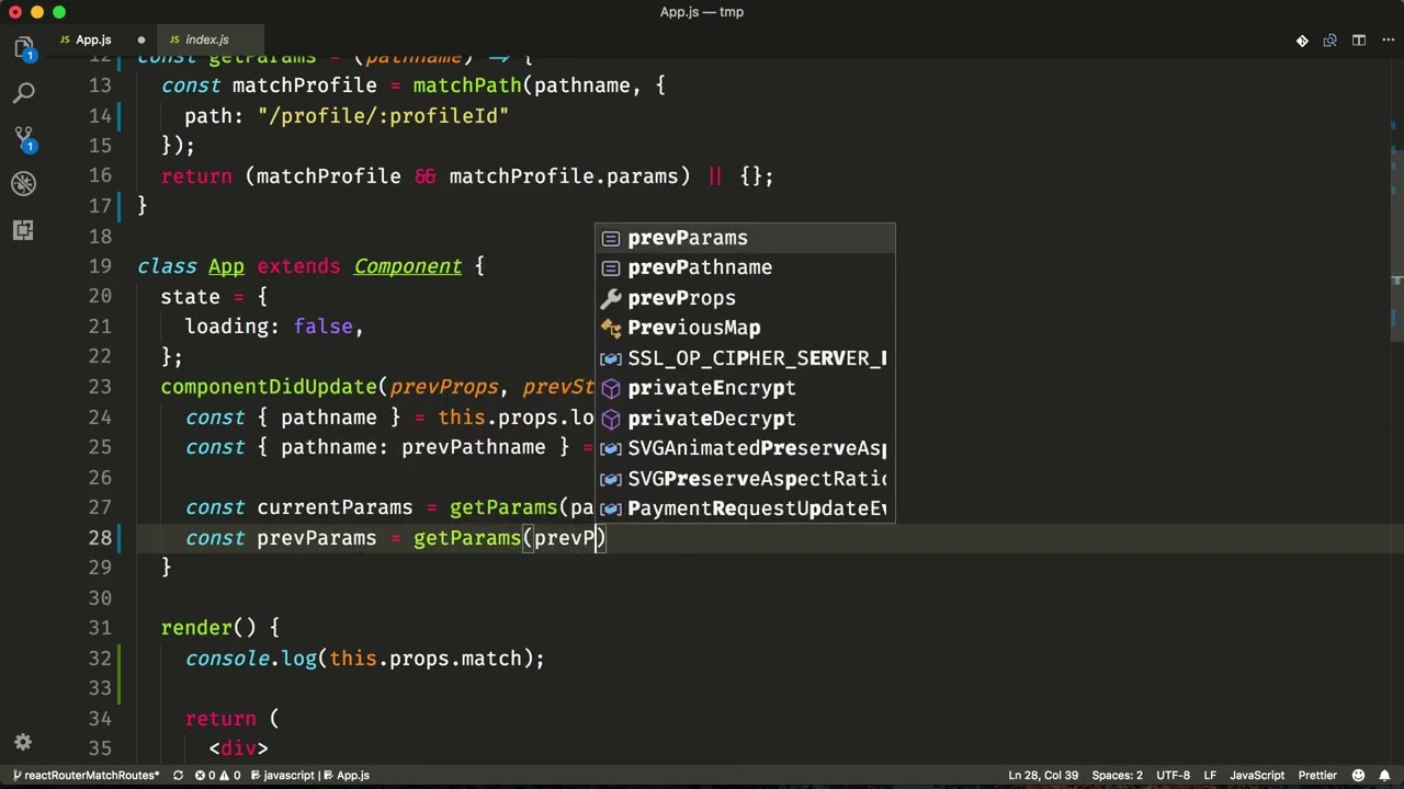Use matchPath to Match Nested Route Paths in Parent Routes with React-Router