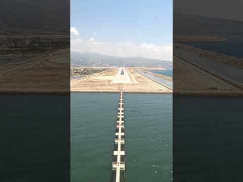 Landing in Beruit, Lebanon 🇱🇧 #aviation #Beriut #lebanon #flying #airport