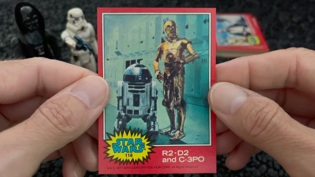 A Journey Through the Topps 1977 Star Wars Series 2 Complete Set (Red Series) - 4K