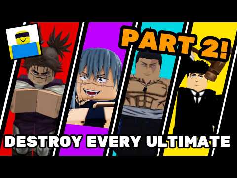 The Secret to Beating EVERY Ultimate in Jujutsu Shenanigans! (Part 2)