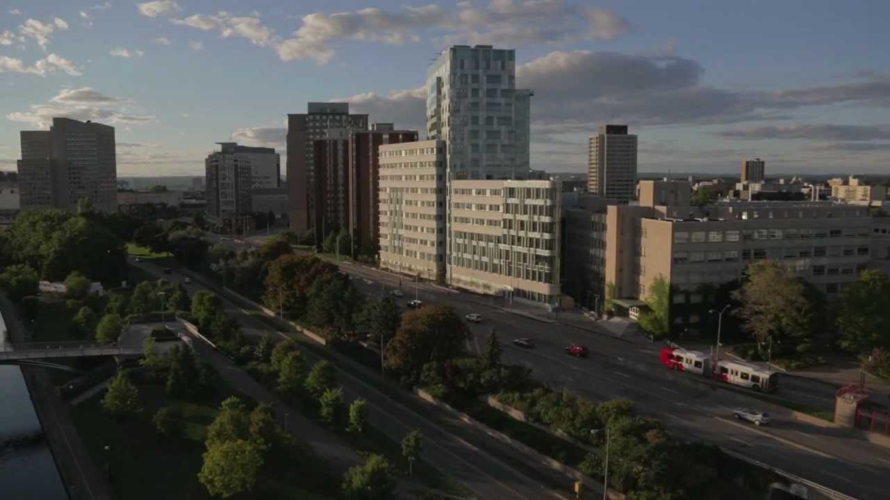 OttawaU - Main Campus Aerial