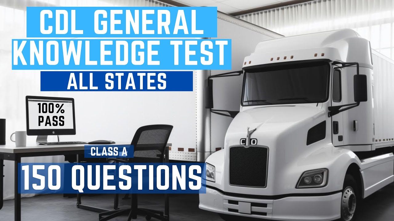 100% PASS | CDL General Knowledge Practice Test 2024 | REAL EXAM QUESTIONS