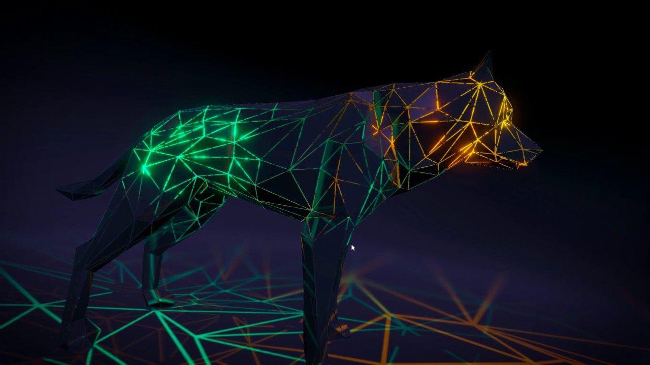 Wolf Showcase - Wireframe Shader DirectX 11