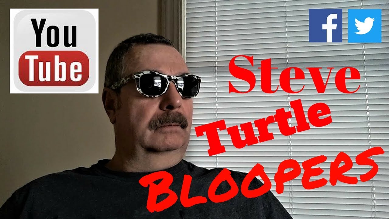 This Guy is Crazy!  Steve Turtle Bloopers