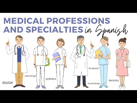 Types of Doctors: 38 Names of Medical Professions in Spanish!