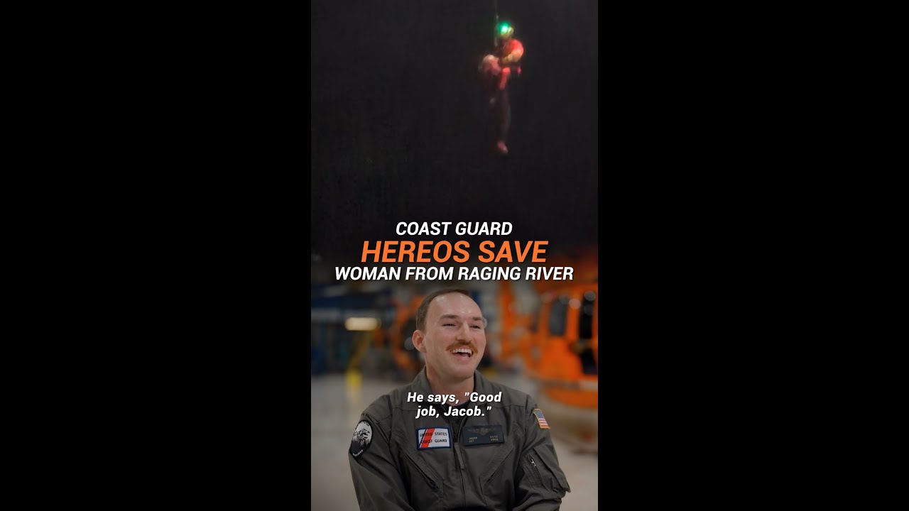New Coast Guard Member's First Rescue