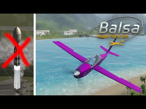 No more Rockets! KSP creator's NEW game: Balsa Model Flight Simulator