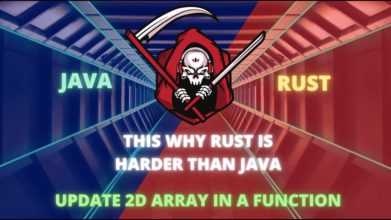 Rust programming: Update 2d array in Rust vs Java #rustlang #java