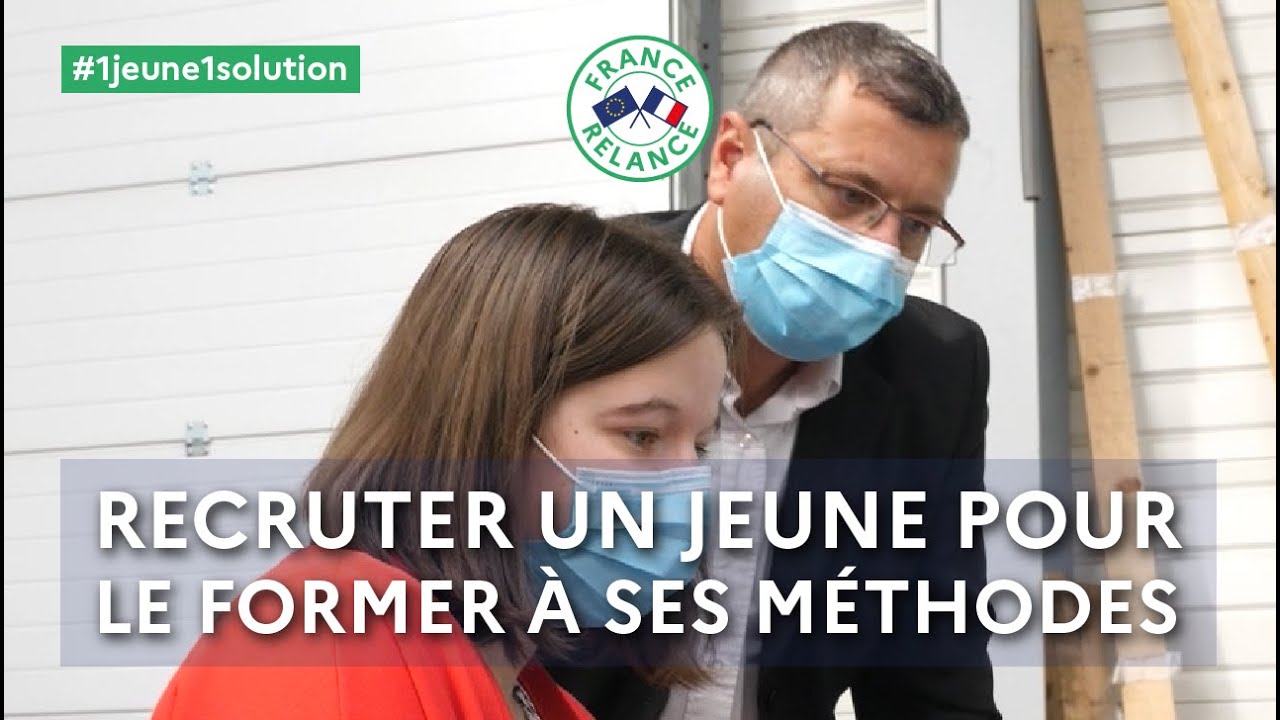C'est le moment d'embaucher un jeune : pour le former à ses méthodes !
