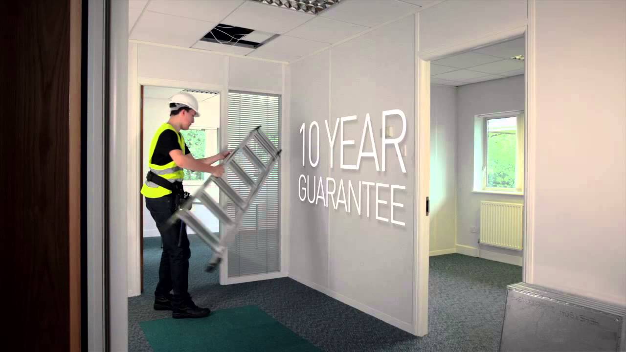 ZARGES Class 1 Industrial Swingback Stepladder