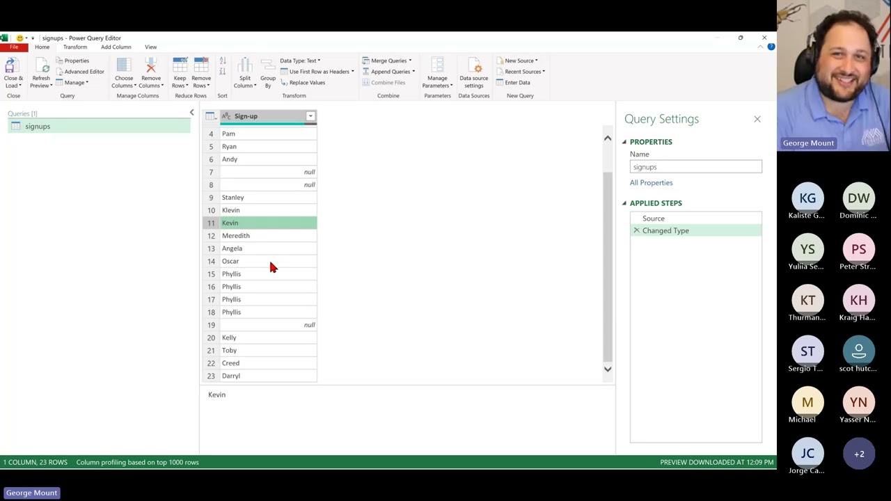 Transforming rows with Power Query in Excel REPLAY 11062024