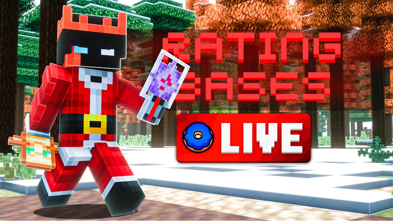 DonutSMP LIVE | RATING 1M PER BASE & E CHEST GAME ‧₊˚🎄✩ ₊˚🦌⊹♡