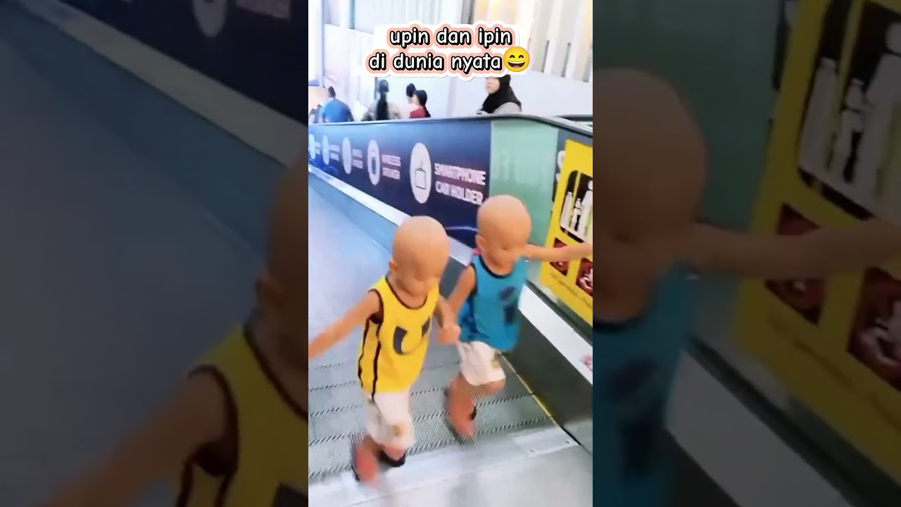 Upin ipin in real life 😄😅😘