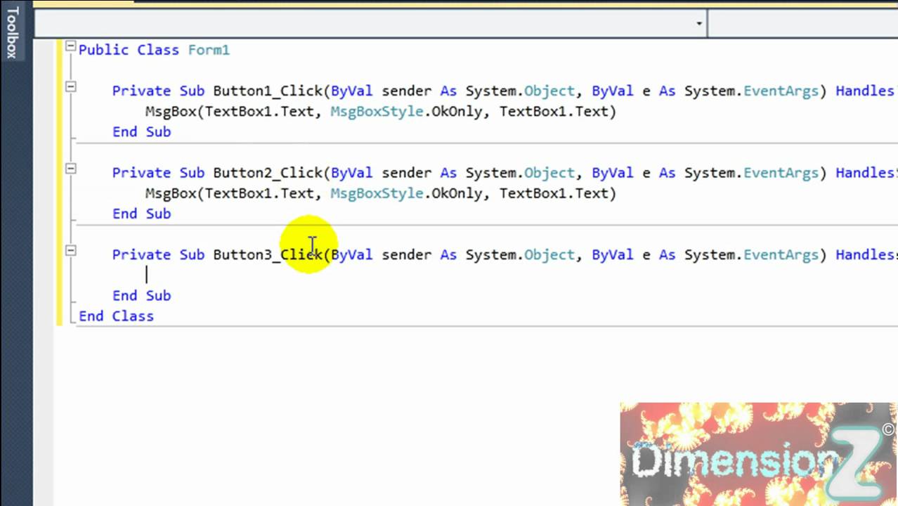 Visual Basic 2010 Tutorial - Custom Message Box