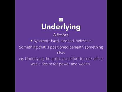 Voice-Vocabs session (Underlying)
