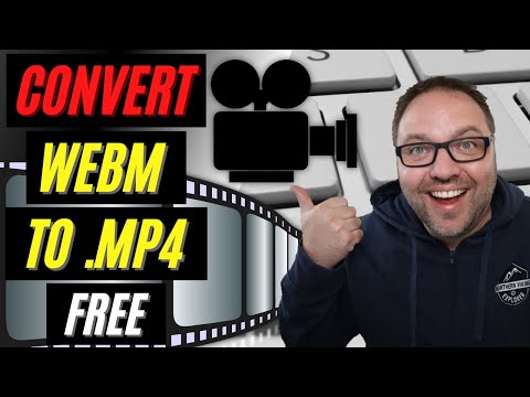 🎥 How to Convert WebM to MP4 | Free with HandBrake | WebM Converter