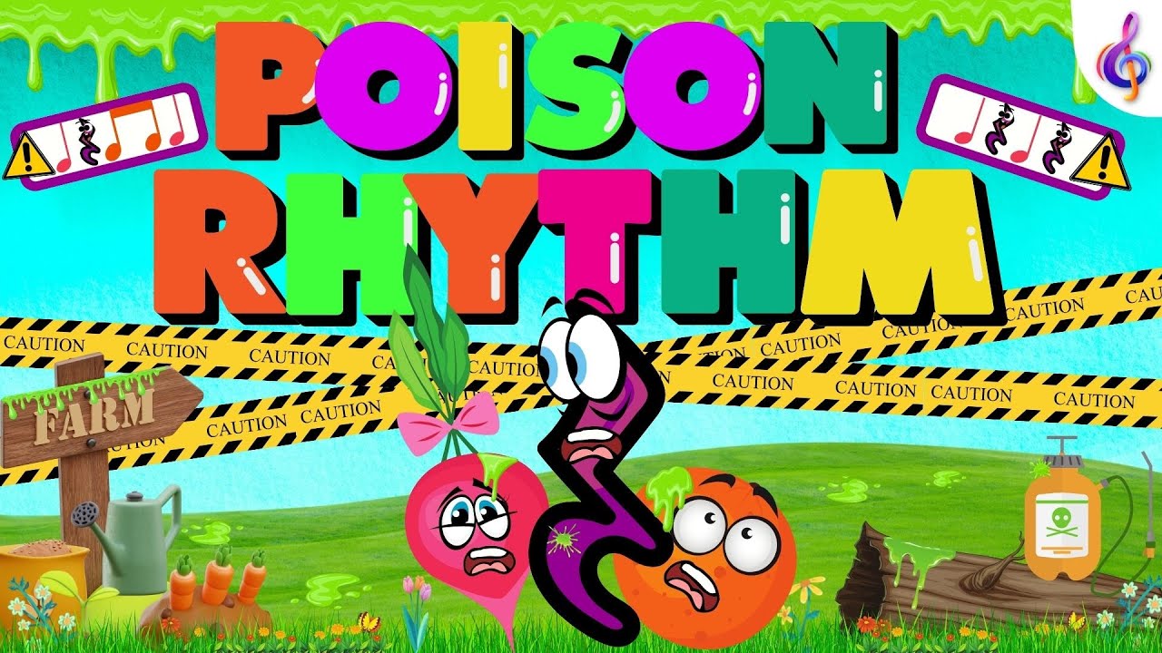 FUN Poison Rhythm Play Along | Beginner-Intermidiate | Free Music Practical Classroom Resource