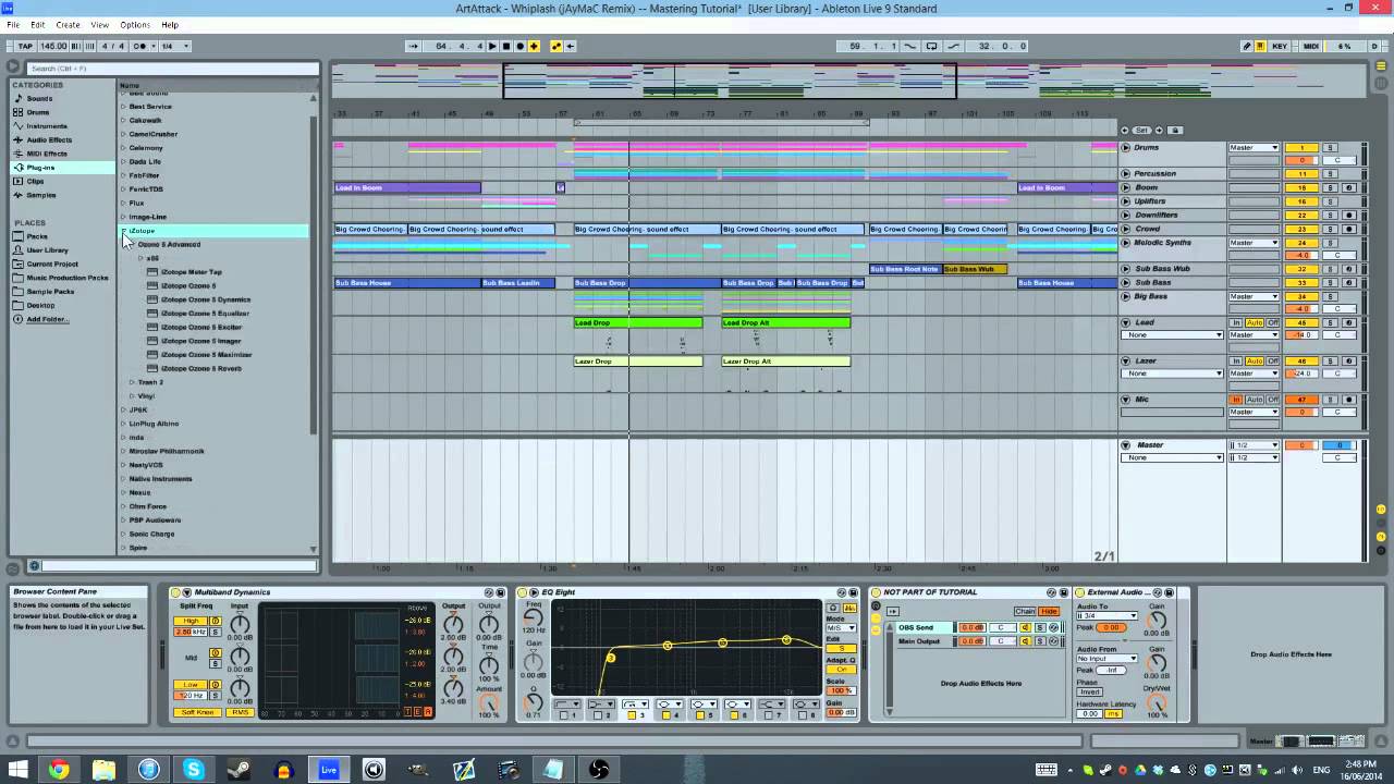 Mastering Tutorial (Part 2)