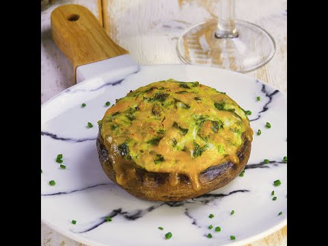 These Giant Stuffed Mushrooms Are Truly Mouthwatering