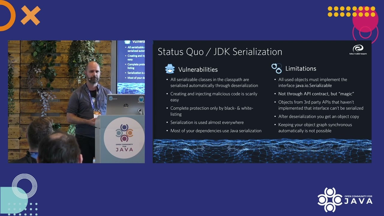 Eliminate the Biggest Security Issue in Java with Eclipse Serializer - OCX 2024