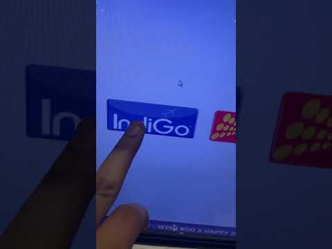 How to take out print of ist time boarding pass of indigo airline ✈️ #boardingpass #indigo #shorts
