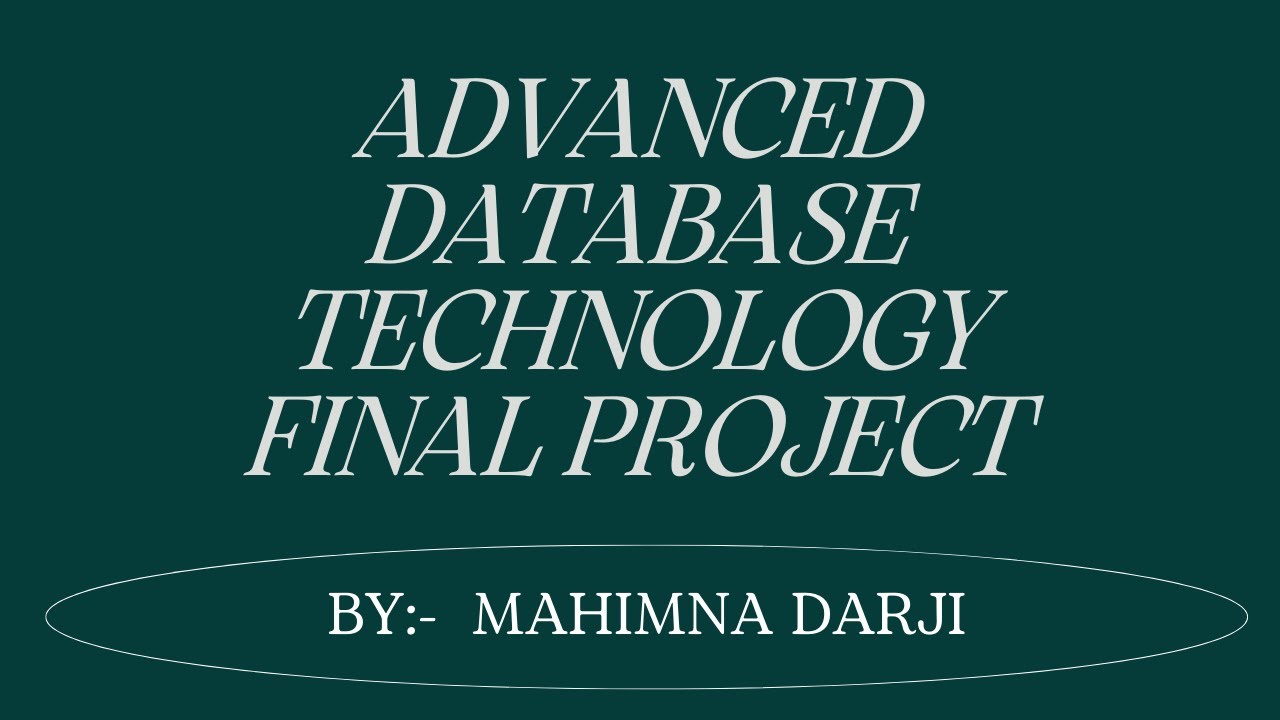 Advanced Database Technology Final Project