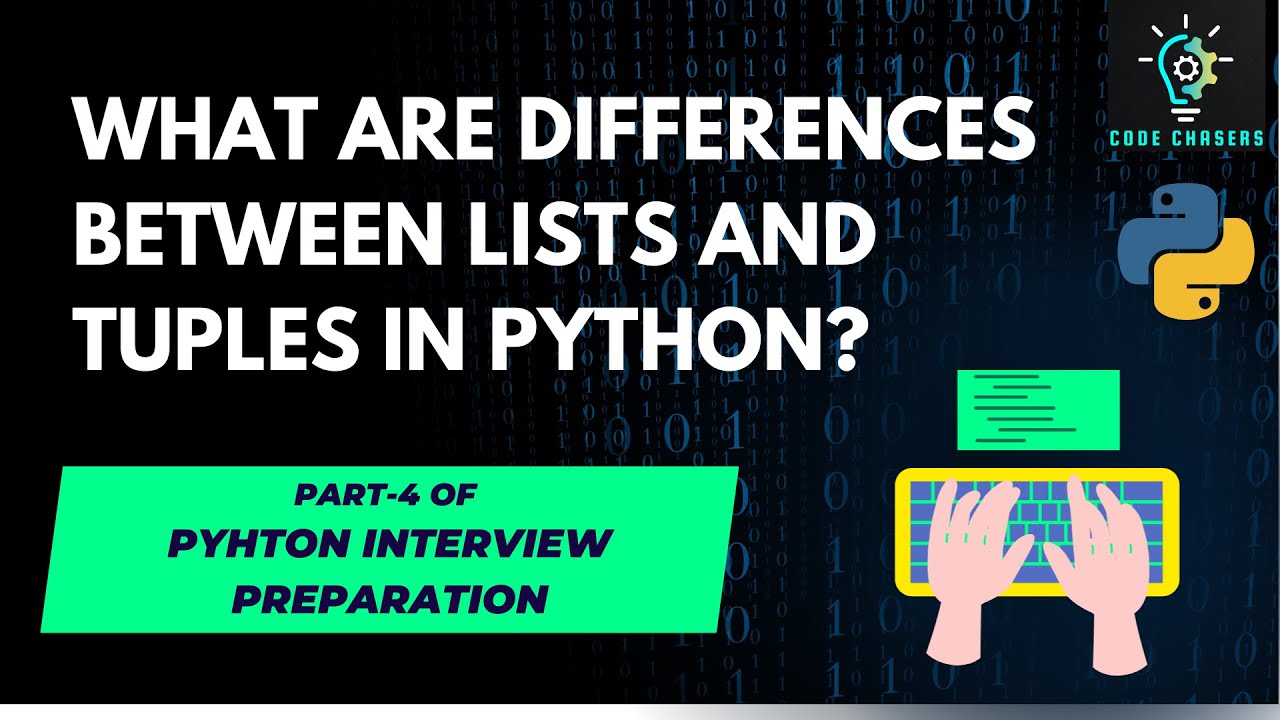 #4 Differences between lists and tuples in python in detail|Python interview prep #4|#python #online