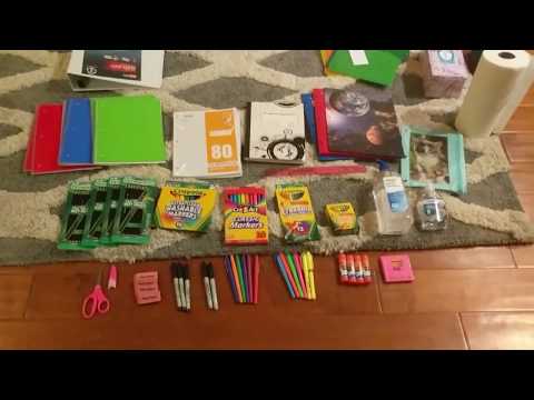 5th grade school supplies | Crafty Daddy