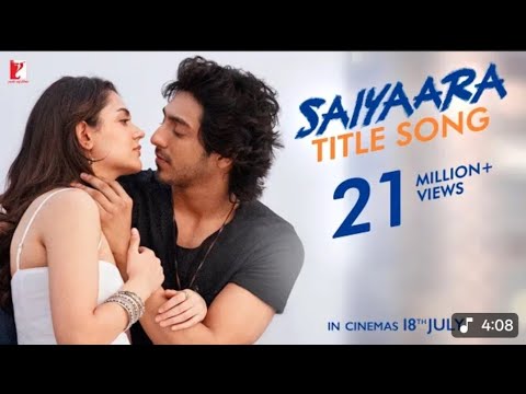 Saiyaara Title Song | Ahaan Panday, Aneet Padda | Tanishk Bagchi, Faheem A, Arslan N | Irshad Kamil