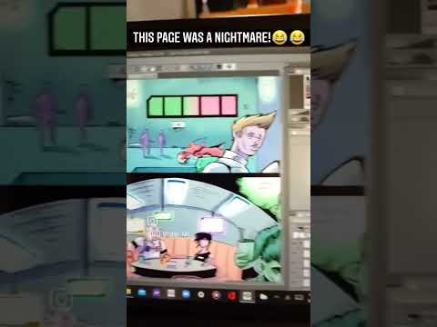 Like and Sub for more comic process vids! 👌 #mangatoon #drawingtutorial #dceu #antman #comicstorian
