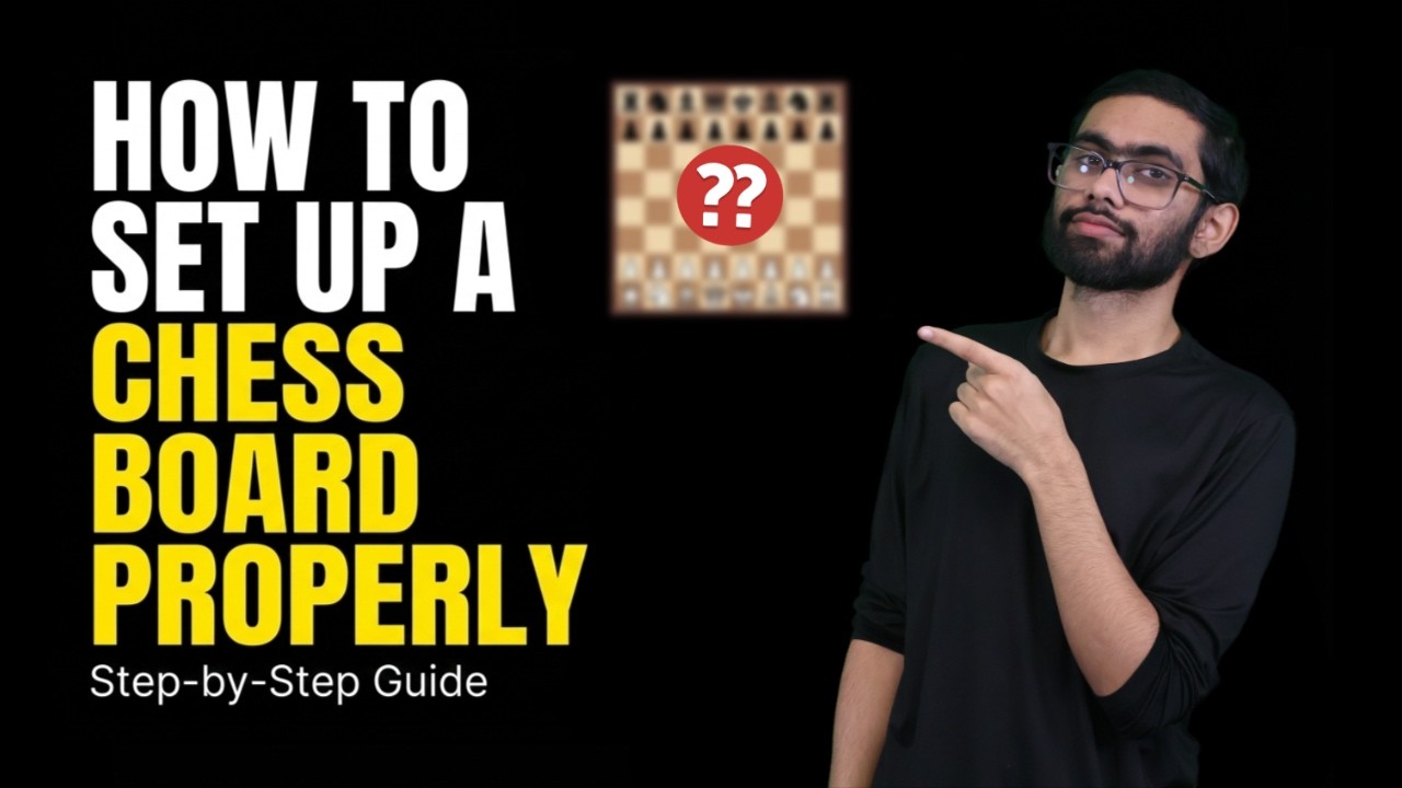 Never Set Up Your Chess Board Wrong Again