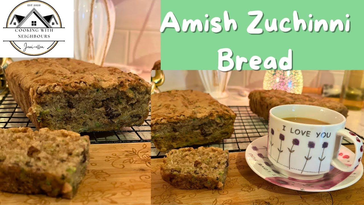 Odd Bunch Grocery & Zucchini Bread / 1970’s Country Amish Cookbook Recipes