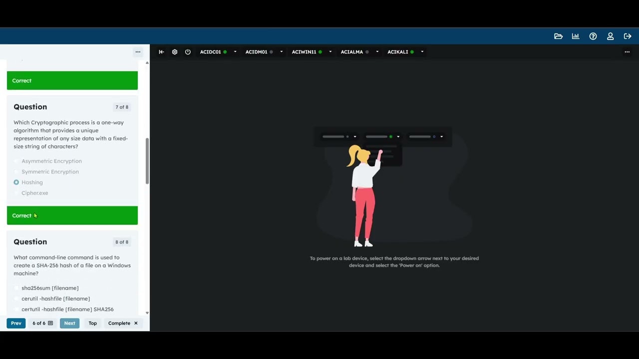 Live Virtual Machine Lab 3-1: Data Protection Strategies - ANSWERS ONLY