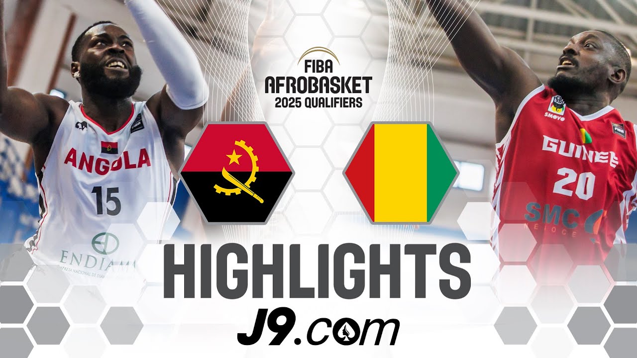 Angola vs Guinea - Group Phase - FIBA AfroBasket 2025 Qualifiers | FIBA ...