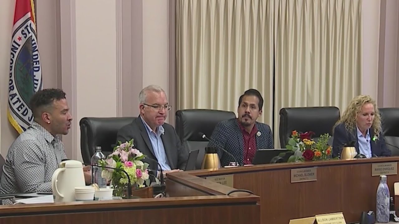 Tensions escalate at three hour Stockton City Council meeting