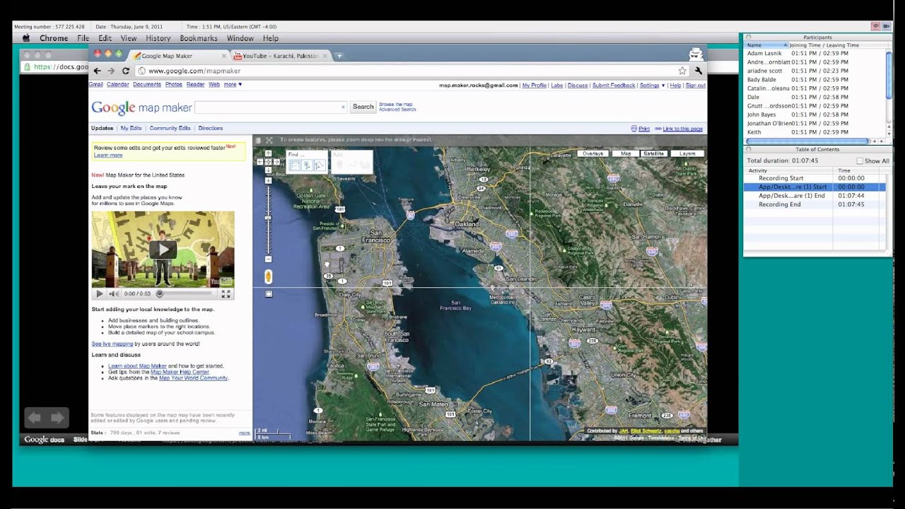 Google Map Maker Intro (Webinar) P1