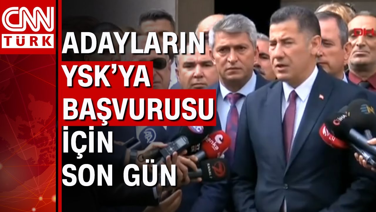 Hangi aday 100 bin imzaya daha yakın? Adayların YSK'ya başvurusu için son gün