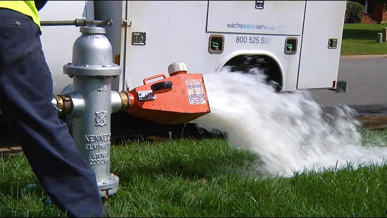 Hydrant Flushing Process
