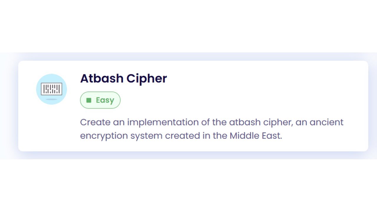 Dart Coding Problem [17]: Implementing the Atbash Cipher