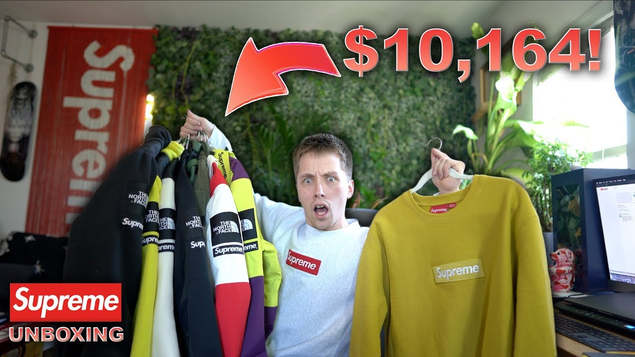 $10,000 SUPREME UNBOXING!
