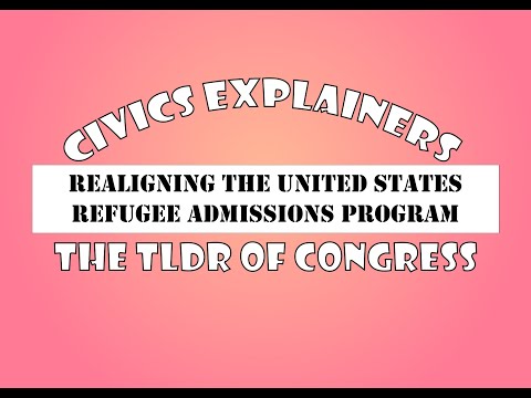 Executive Order: Realigning the United States Refugee Admissions Program