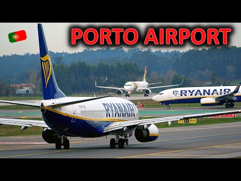 4K | Plane Spotting at Porto Airport | OPO/LPPR | Part 1